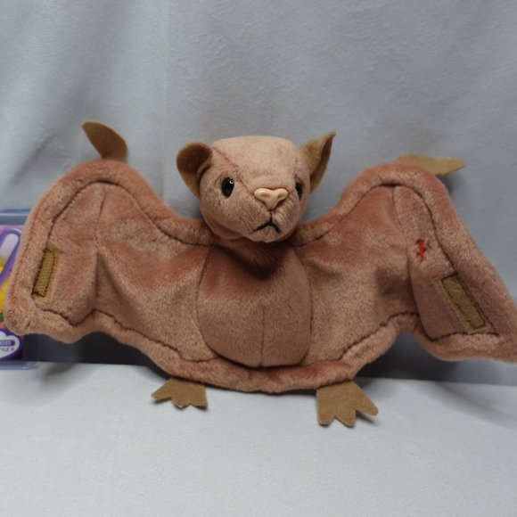 Ty | Toys | Vintage Ty Beanie Babies Batty The Brown Bat Style 435 ...